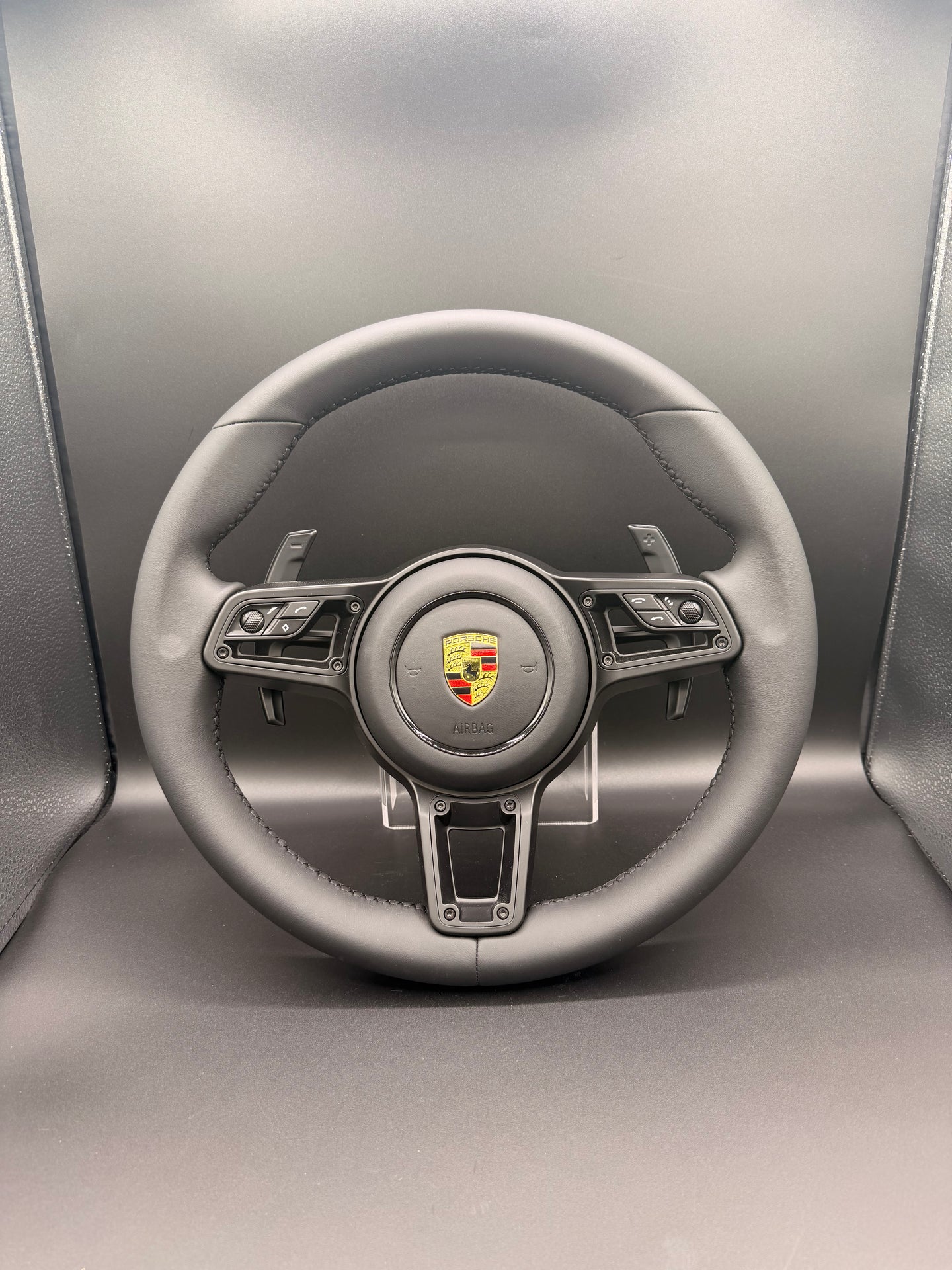 In Stock Porsche Full Leather/ Black Stitching 991.1/997/987/981 to 99 ...