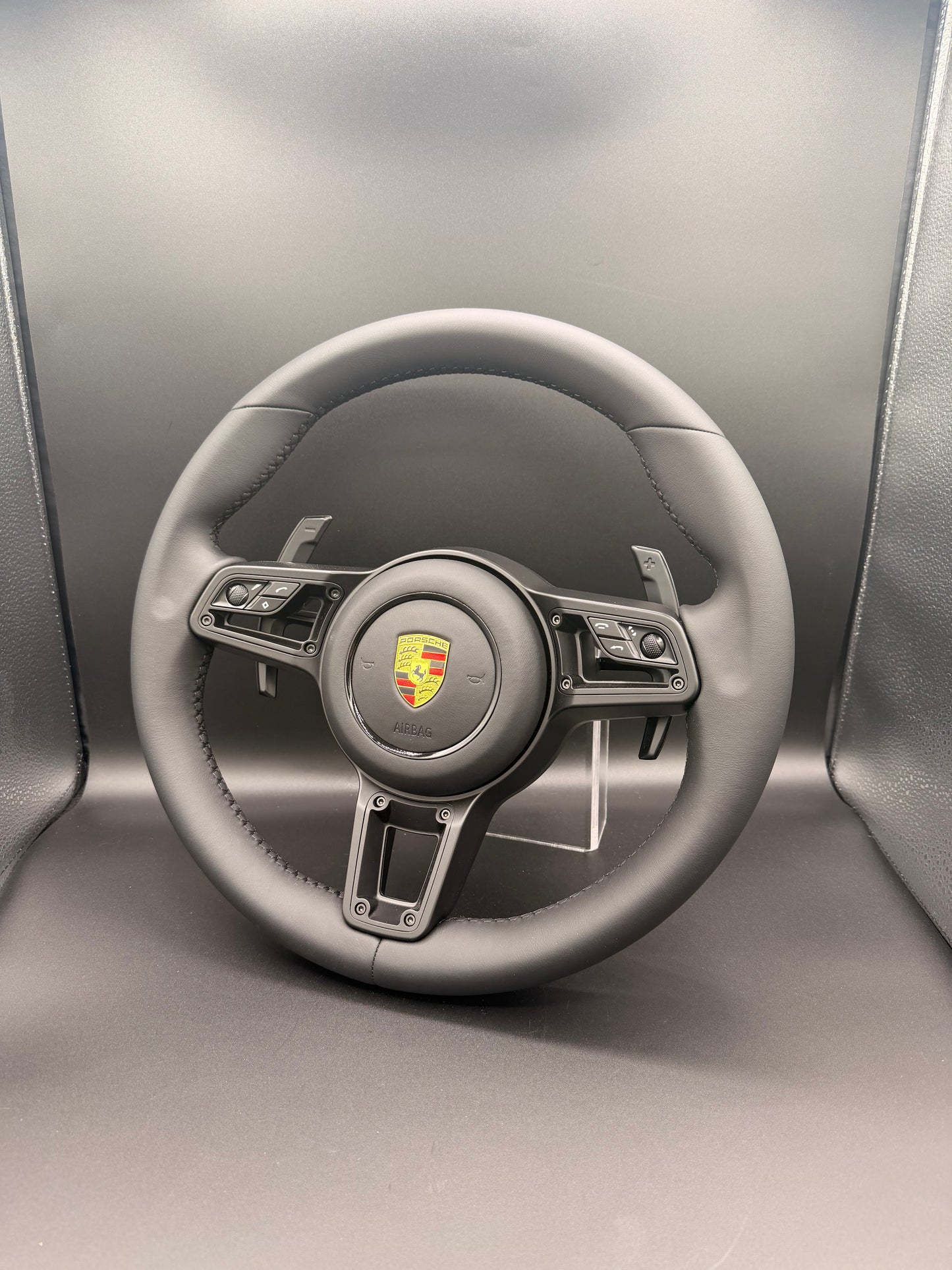 In Stock Porsche Full Leather/ Black Stitching 991.1/997/987/981 to 99 ...